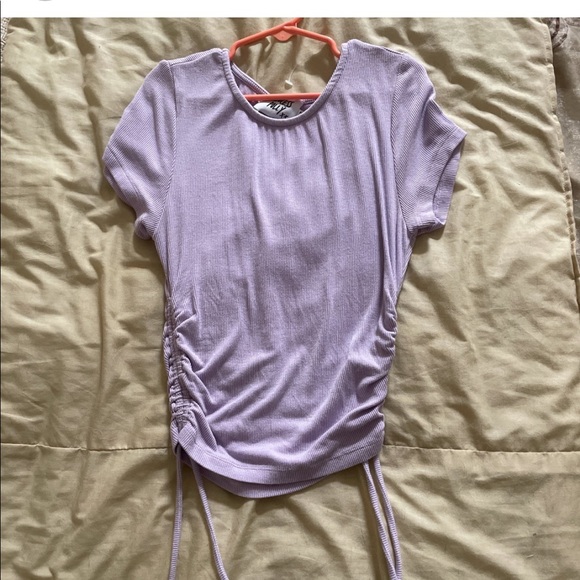 Princess Polly | Tops | Lavender Princess Polly Tie Top | Poshmark